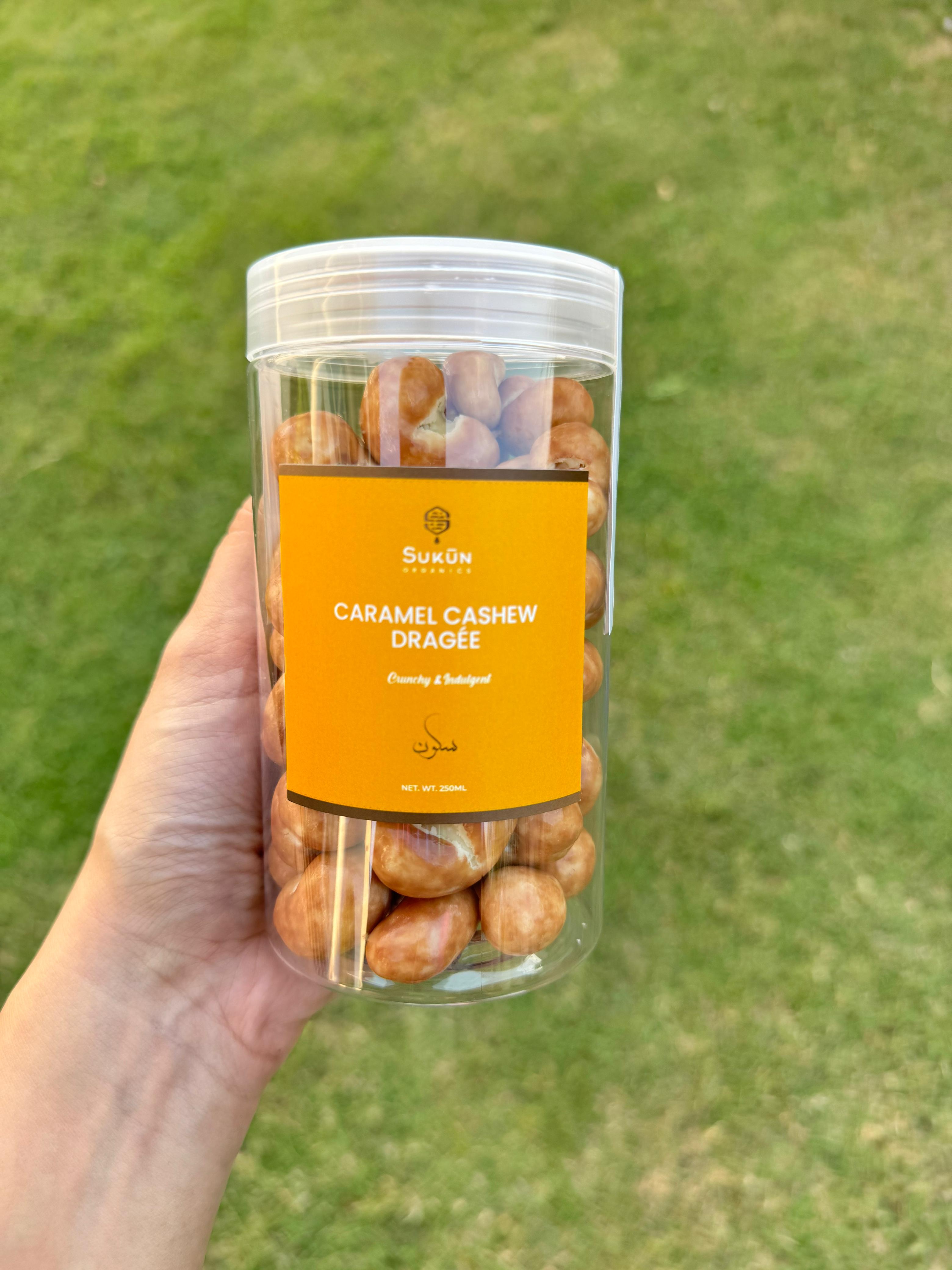 Caramel Cashew Dragée – Sukun Organics